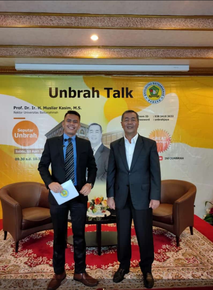 Unbrah Talk : Satu Jam Bersama Rektor Universitas Baiturrahmah ...