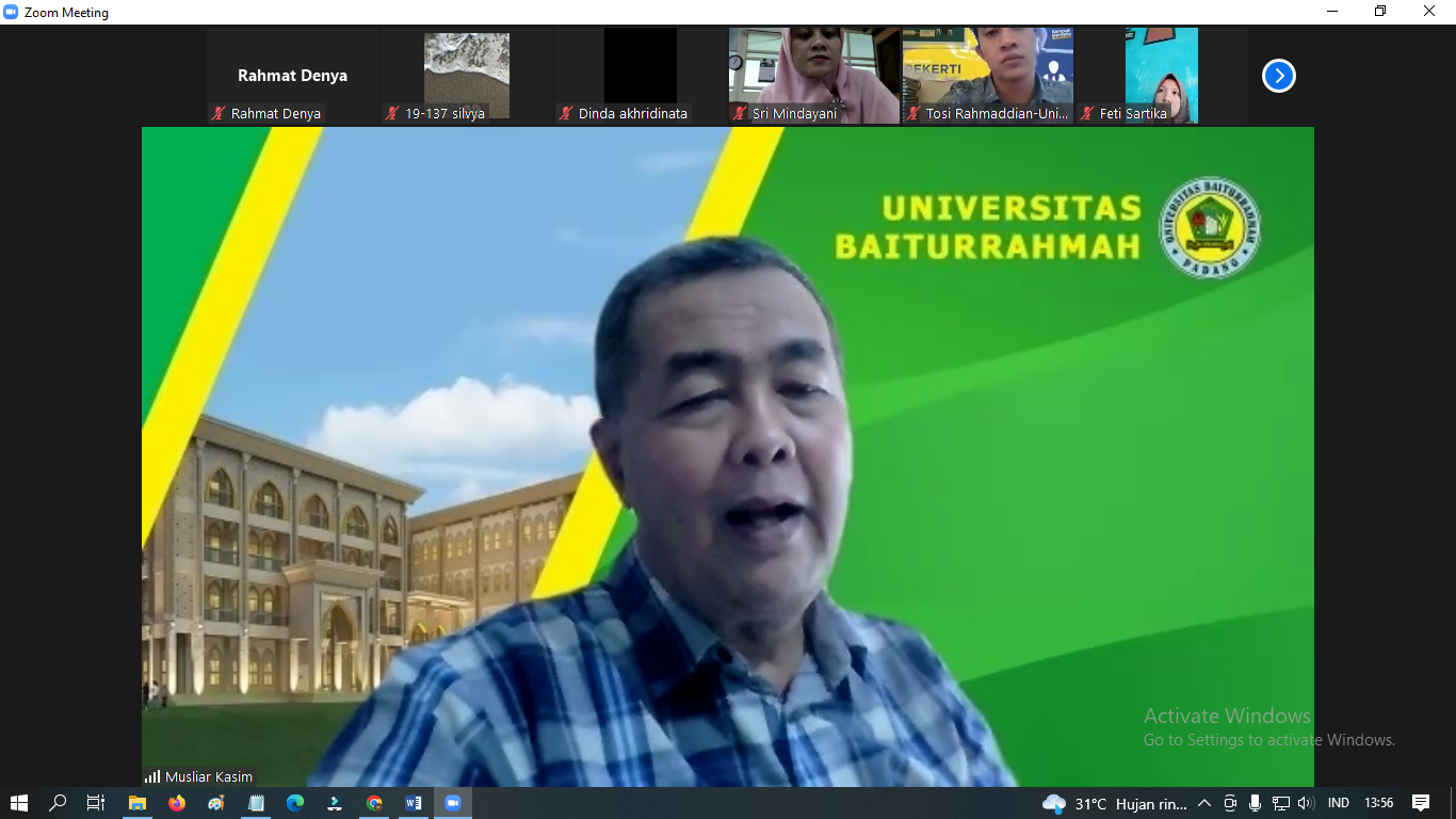 Unbrah Gelar “Coaching Clinic” Kepada Peserta USR V Padang Panjang ...